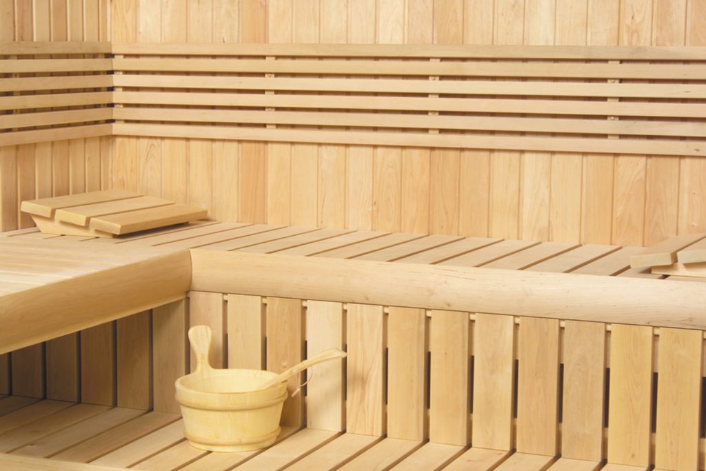 Alpine Sauna - Sauna Seating Gallery